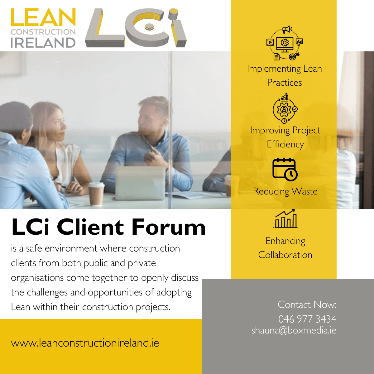 Client Forum - LCi Lean Construction Ireland
